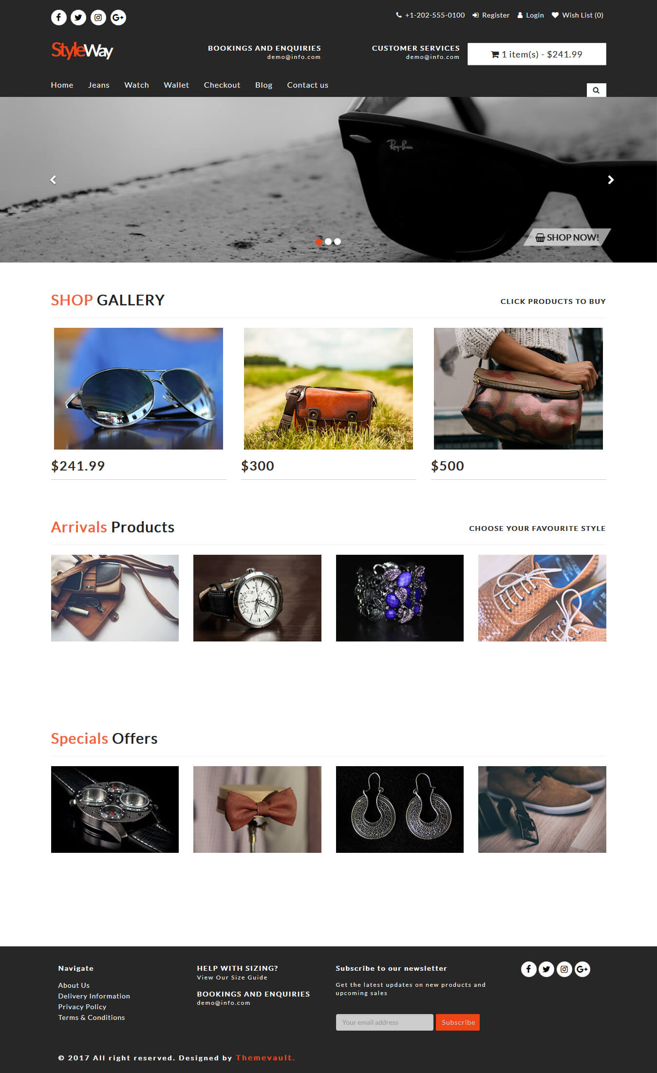 Styleway Responsive Fashion ECommerce Templates ThemeVault Styleway Responsive Fashion ECommerce Templates ThemeVault