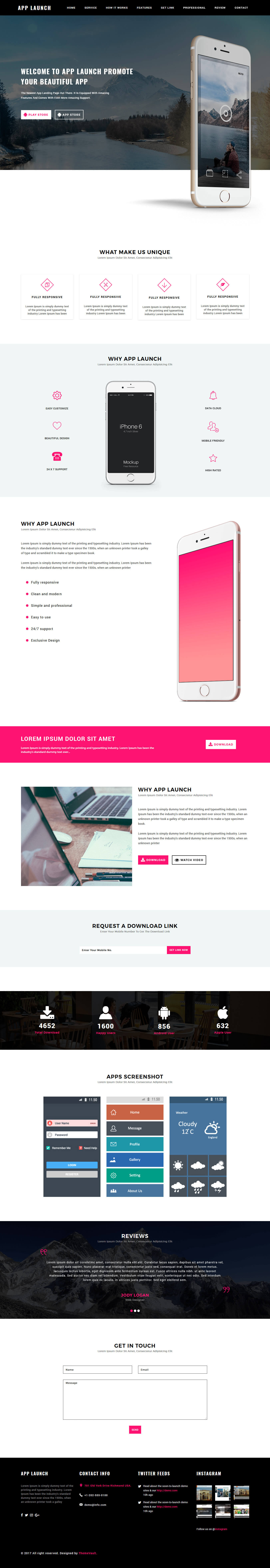 Jeko - One Page Responsive Business Website Template | ThemeVault